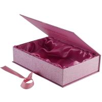China Recycled Foldable Magnetic Closure Gift Box With Ribbon Multipurpose for sale