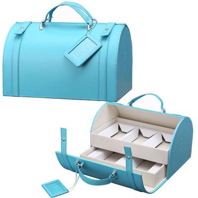 China Magnetic Jewelry Eco Friendly Gift Box Packaging Pu Leather Dustproof for sale