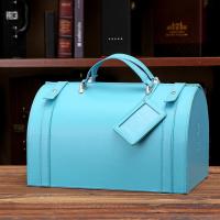 China Magnetic Jewelry Eco Friendly Gift Box Packaging Pu Leather Dustproof for sale