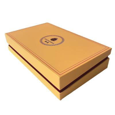 China Antiwear Rectangular Cardboard Box With Lid , EVA Flat Pack Cardboard Gift Boxes for sale