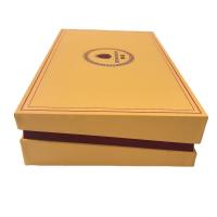 China Antiwear Rectangular Cardboard Box With Lid , EVA Flat Pack Cardboard Gift Boxes for sale