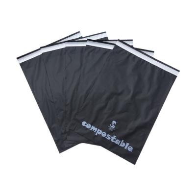 China Compostable Mailer Shipping Bags Width 395mm Cornstarch Material for sale
