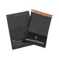 China Compostable Mailer Shipping Bags Width 395mm Cornstarch Material for sale
