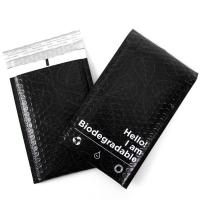 China Ultralight Black Plastic Mailer Shipping Bags Moistureproof Biodegradable for sale