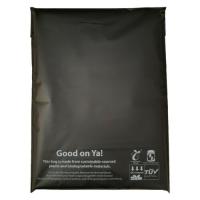 China Ultralight Black Plastic Mailer Shipping Bags Moistureproof Biodegradable for sale