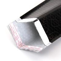 China Ultralight Black Plastic Mailer Shipping Bags Moistureproof Biodegradable for sale