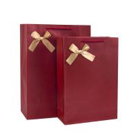 China Thickened Wine Bottle Paper Bags for sale