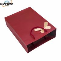 China Thickened Wine Bottle Paper Bags for sale