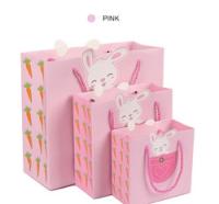 China Children Cartoon Candy Kraft Paper Gift Bags Moistureproof Reusable for sale
