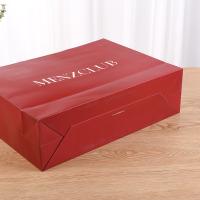 China Ultralight Party Kraft Paper Gift Bags With Handles Biodegradable for sale