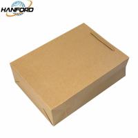China Brown Biodegradable Bulk Craft Paper Bags , Durable Paper Shopping Bags With Handles for sale