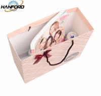 China Recycled Wedding Kraft Paper Gift Bags With Handles Printable for sale