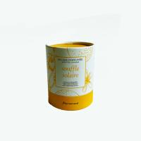 China Ultraportable Gold Foil Cylinder Paper Tube Packaging Containers Lightweight for sale