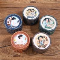 China Handmade Cylinder Paper Tea Canister Packaging Reusable Moistureproof for sale
