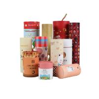China Reusable Leakproof Cardboard Cylinder Packaging , Ultraportable Eco Tube Packaging for sale