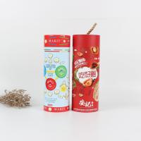 China Reusable Leakproof Cardboard Cylinder Packaging , Ultraportable Eco Tube Packaging for sale