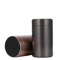 China Anticorrosive Tin Can For Tea Packaging , Multifunctional Cylindrical Tin Container for sale