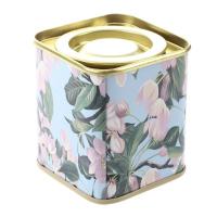 China Dustproof Tea Packaging Rectangle Tin Box With Lid Anticorrosive Thickened for sale