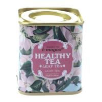 China Dustproof Tea Packaging Rectangle Tin Box With Lid Anticorrosive Thickened for sale