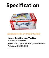 China Antirust Decorative Tin Boxes With Lids , Lockable rectangular hinged tin containers for sale