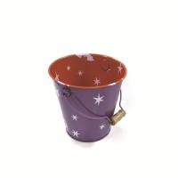 China EVA Halloween Printed Tin Boxes Bucket Recyclable With Handle for sale