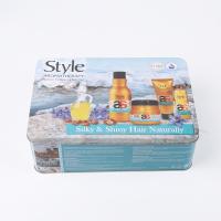 China Lightweight Decorative Printed Tin Boxes Waterproof Anticorrosive for sale