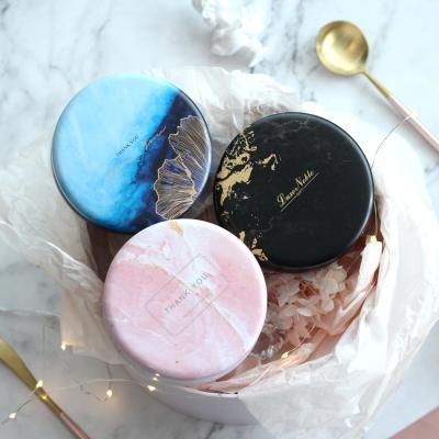 China Antirust Dustproof Small Round Tin Box , Ultraportable Round Gift Tins for sale