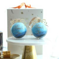 China Anticorrosive Tin Can Gift Containers Ball Shape Ultralight Multicolor for sale
