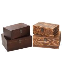 China Antiwear Jewellery Wooden Box Packaging With Lock Leakproof Practical for sale