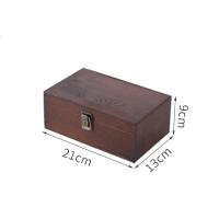 China Antiwear Jewellery Wooden Box Packaging With Lock Leakproof Practical for sale