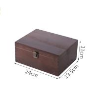 China Antiwear Jewellery Wooden Box Packaging With Lock Leakproof Practical for sale