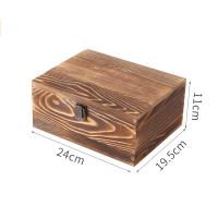 China Antiwear Jewellery Wooden Box Packaging With Lock Leakproof Practical for sale