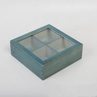 China Multifunctional Wooden Storage Box With Dividers Ultraportable Dustproof for sale