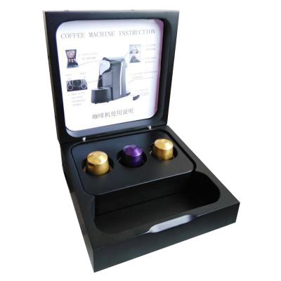 China Dustproof Antiwear Wooden Coffee Storage Box , Stable Wooden Tea Bag Chest for sale