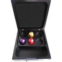 China Dustproof Antiwear Wooden Coffee Storage Box , Stable Wooden Tea Bag Chest for sale