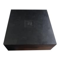 China Dustproof Antiwear Wooden Coffee Storage Box , Stable Wooden Tea Bag Chest for sale