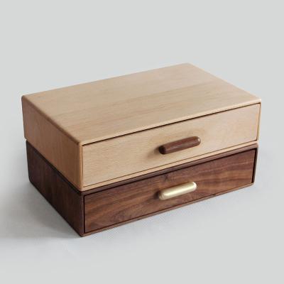 China Ultralight Handmade Wooden Box Packaging Stable Mildewproof For Jewelry for sale
