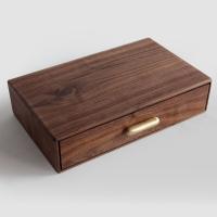 China Ultralight Handmade Wooden Box Packaging Stable Mildewproof For Jewelry for sale