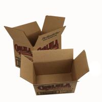 China Practical Kraft Paper Corrugated Gift Box Dustproof Wear Resistant for sale