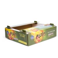 China Stable Practical Vegetable Corrugated Boxes , Recyclable Tomato Shipping Boxes for sale
