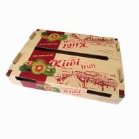 China Multicolor Sustainable Corrugated Gift Box For Fruit Packaging Leakproof for sale