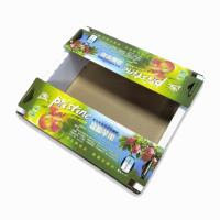 China Multicolor Sustainable Corrugated Gift Box For Fruit Packaging Leakproof for sale