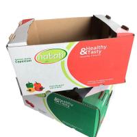 China Durable Thickened Corrugated Box For Fruits , Multifunctional Tomato Packing Boxes for sale