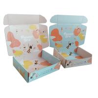 China Ultraportable Cosmetic Packaging Paper Box , Foldable Corrugated Sweet Box for sale