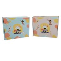 China Ultraportable Cosmetic Packaging Paper Box , Foldable Corrugated Sweet Box for sale