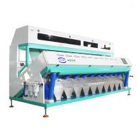 China Automatic 10 Chutes Cashew Nuts Color Sorter With Color LCD Touch Screen for sale