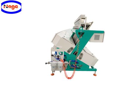 China Automatic Cashew Nuts Color Sorter Adopt Anodizing Low Friction Chute for sale