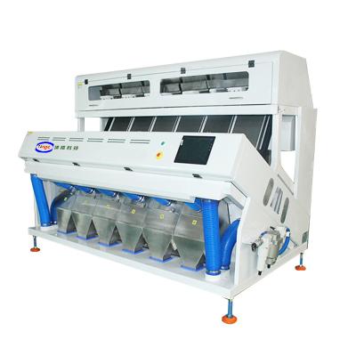 China 2 CCD Cameras 600KG/H Food Color Sorter 64 Chutes for sale