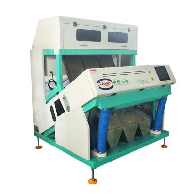 China SGS 128 Chutes 2.0T/H Bean Color Sorter Machine Suspension Solenoid Valve for sale