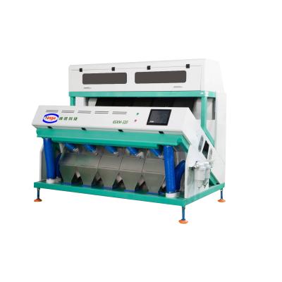 China 320 Chutes Peanuts 8t/H Multi Grain Color Sorter Machine LED Lamps for sale